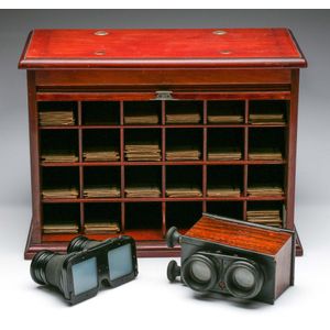 Stereo Slides Cabinet with Dual Viewers - Photographs - Printed ...