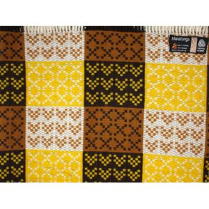 Maori-inspired Wool Travel Rug with Original Label - Rugs & Carpets ...