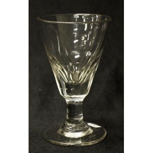 English Georgian glass rummer - price guide and values