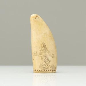 Scrimshaw whale's teeth, ivory and bone - price guide and values