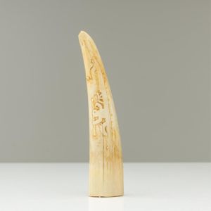 Scrimshaw walrus tusks - price guide and values