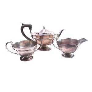 Sterling Silver Tea Service Set by Alexander Clark, 1910 - Tea & Coffee ...