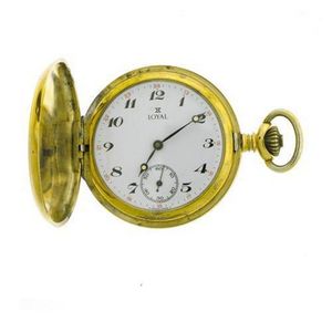Loyal Rolled Gold Full Hunter Pocket Watch - Watches - Pocket & Fob ...