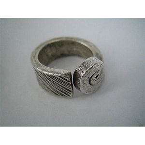 Silver Scroll Ring - Rings - Jewellery