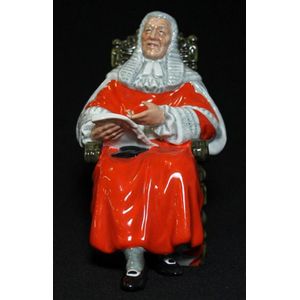 Royal Doulton Judge Figure (8 cm) - Royal Doulton - Ceramics