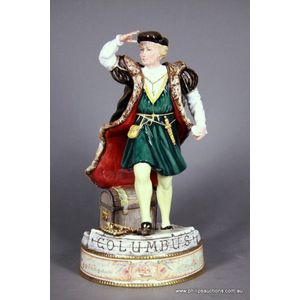 Limited Edition Christopher Columbus Figurine - Royal Doulton - Ceramics