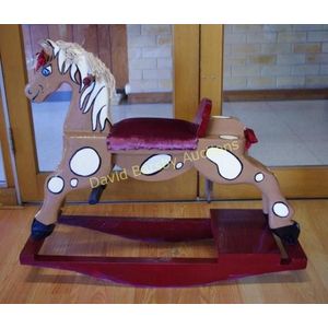 1940s Vintage Rocking Horse - 86cm Wide - Rocking & Carousel Horses ...