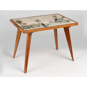Aboriginal Tile Coffee Table by A.M. Hackett (1950s) - Australian ...