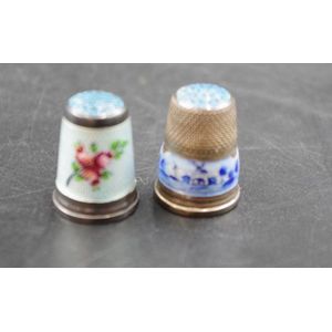 Vintage sewing thimbles - price guide and values