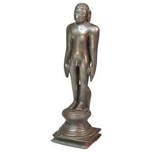 18th Century Bronze Jain Buddha - Bronze - Oriental