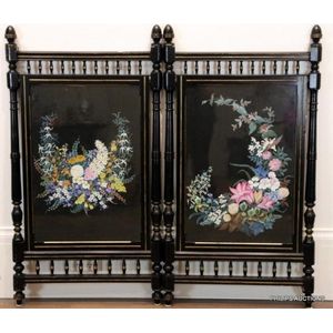 Antique English and Australian folding room screens - price guide and ...