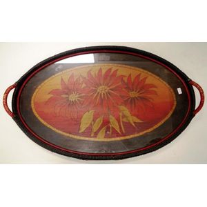 Antique pokerwork objects - price guide and values