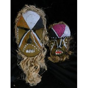 Ambrym Island Masks from Vanuatu - S/E Asia, Oceania & Pacific - Tribal