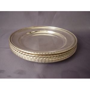 Italian Silver Plates and Bowls Set - Trays, Salvers, Waiters and ...