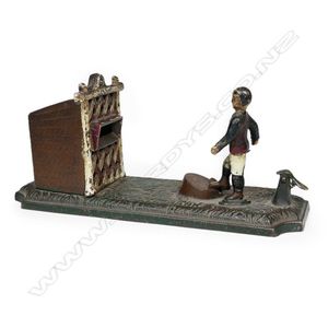 Vintage Artillery Bank Money Box by Shepard Hardware Company - Money ...