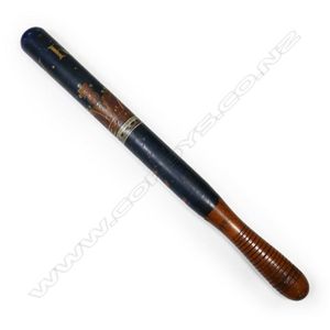 Vintage police, military sand sailors batons, truncheons, clubs and ...