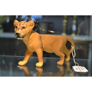 Beswick Lioness Figure - 10cm High, 18cm Long - Beswick - Ceramics