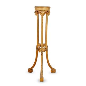 18th century and later antique torcheres, wood and metal - price guide ...