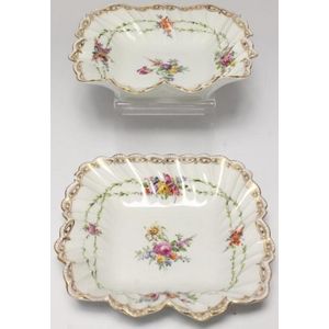 Hand-painted Dresden porcelain bowls - Dresden - Ceramics