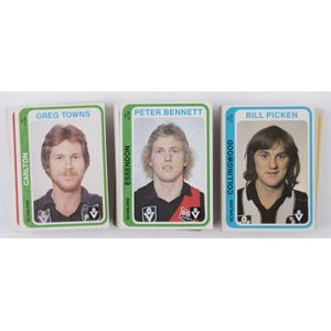 Scanlens trading cards football and footballers - price guide and values