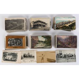 Australian themed postcards - price guide and values