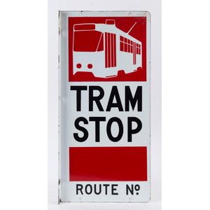 Tram Stop Signage