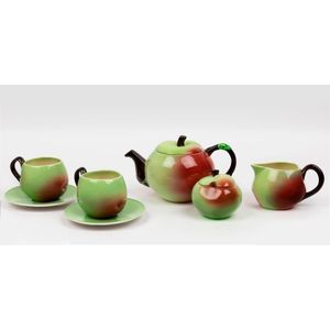 Vintage Carlton Ware Apple Tea Set, Circa 1960 - Carlton Ware - Ceramics