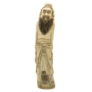 Carved Chinese ivory human figures - price guide and values