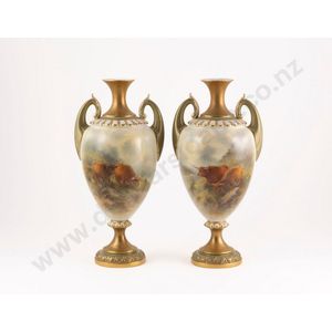 James Stinton (England), Royal Worcester artist - price guide and values