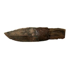Aboriginal Stone Knife with Hardwood Handle, Florina Station Collection ...