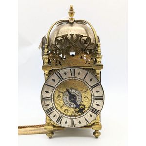 18th Century Brass Lantern Clock by Dan Delander, London - Clocks ...