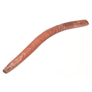 Aboriginal Boomerang with Ritual Design and Stone Knife - Aboriginal ...
