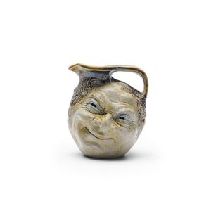 1937 Martin Brothers Stoneware Double Sided Face Jug, Provenance ...