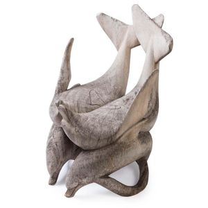 Wooden Dolphin Chair, 20th Century - Seating - Singles/Pairs/Threes of ...