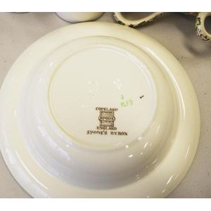 Copeland Spode (England), Byron pattern - price guide and values