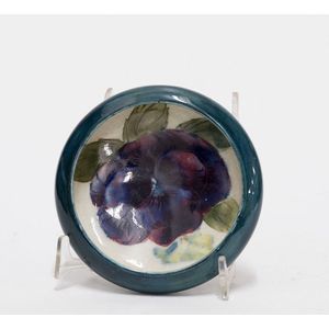 Moorcroft Pansy Dish - Moorcroft - Ceramics