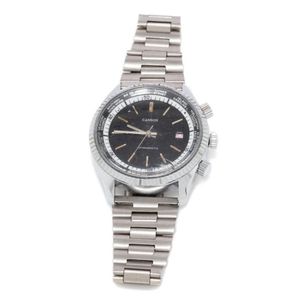 Canon World Time Zone Wristwatch: Black Dial, Hand Wind Movement ...