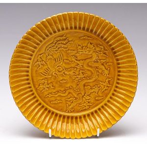 Chinese ceramics, Imperial yellow - price guide and values