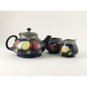 Moorcroft Pottery (England) tea pots & sets - price guide and values