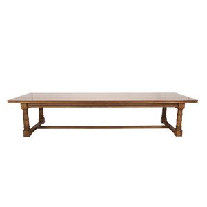 Stuart Rattle Oak Dining Table in Charles II Style - Australian ...