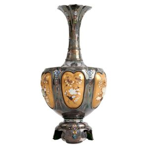 19th century Japanese inlaid shibayama wares - price guide and values
