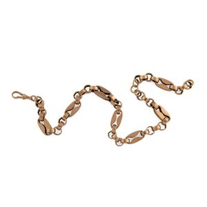 19th Century 9ct Rose Gold Albert Fob Chain, 36.6g, 42cm - Necklace ...