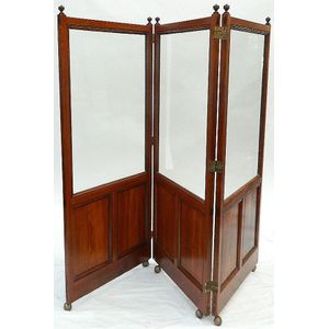Antique English and Australian folding room screens - price guide and ...