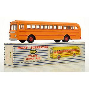 Vintage British Dinky Toys model buses - price guide and values