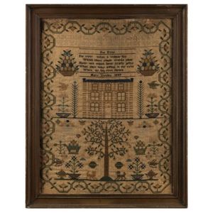 Antique and vintage samplers - price guide and values