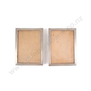 Sterling Silver Engine Turned Photo Frames, Set of Two - Photography ...