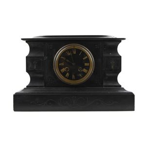 19th Century French Slate Clock by Lebert of Epernay, 25cm - Clocks ...