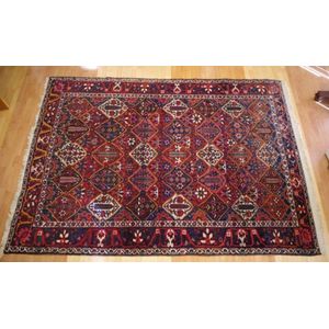 Red-Toned Middle Eastern Wool Rug - 300x220cm - Rugs & Carpets ...