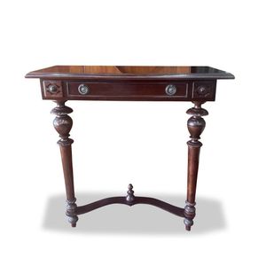 Edwardian Mahogany Console Table with Drawer and Tapered Legs - Tables ...