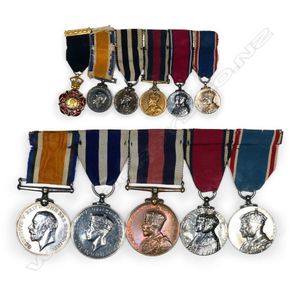 Military medals relating to World War I - price guide and values